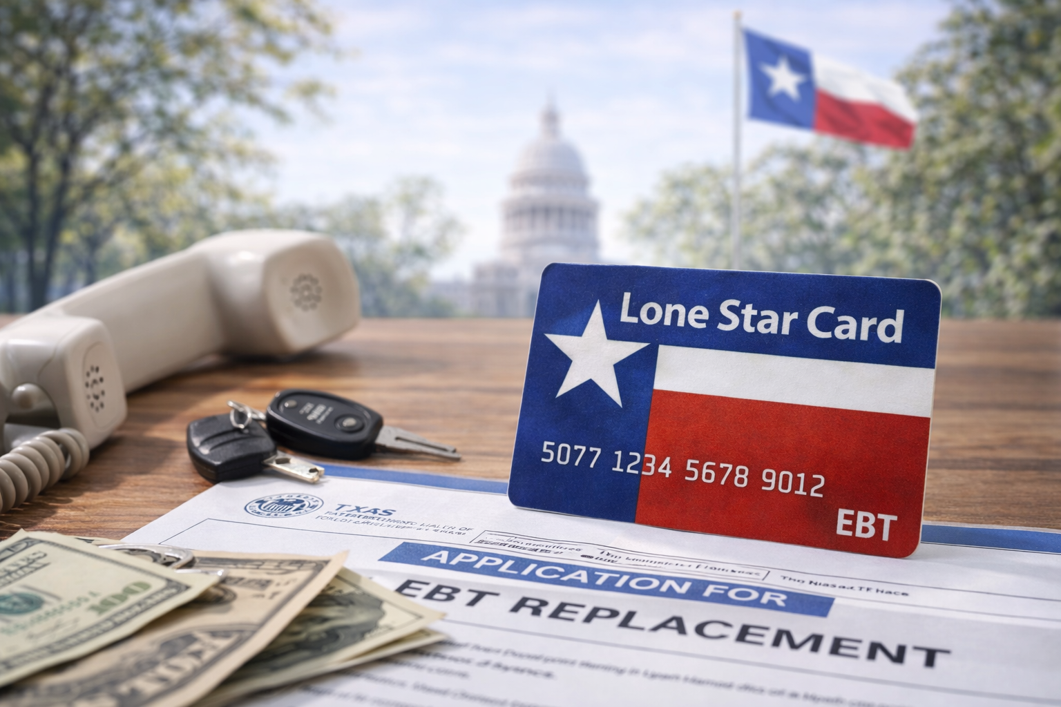 How to Replace a Lost Lone Star Card
