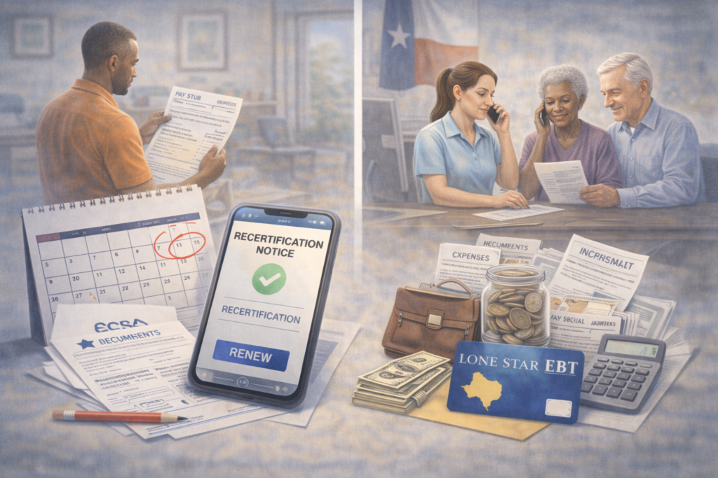 Texas SNAP Recertification: How to Renew Benefits