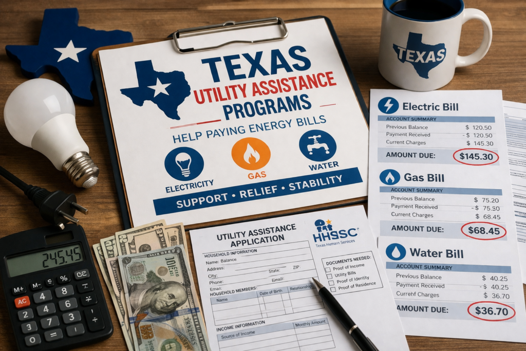 Texas Utility Assistance Programs: Help Paying Energy Bills